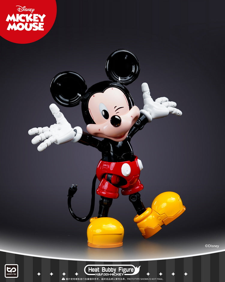 [In Stock] Heatboys HBF001 Mecha Mickey Mouse Classic Ver. Alloy Metal ...