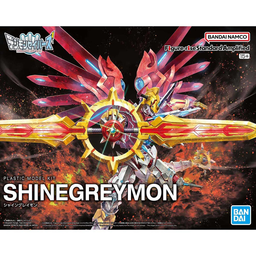 [In Stock] BANDAI Digimon Figure-rise Standard Aamplied Shinegreymon M ...